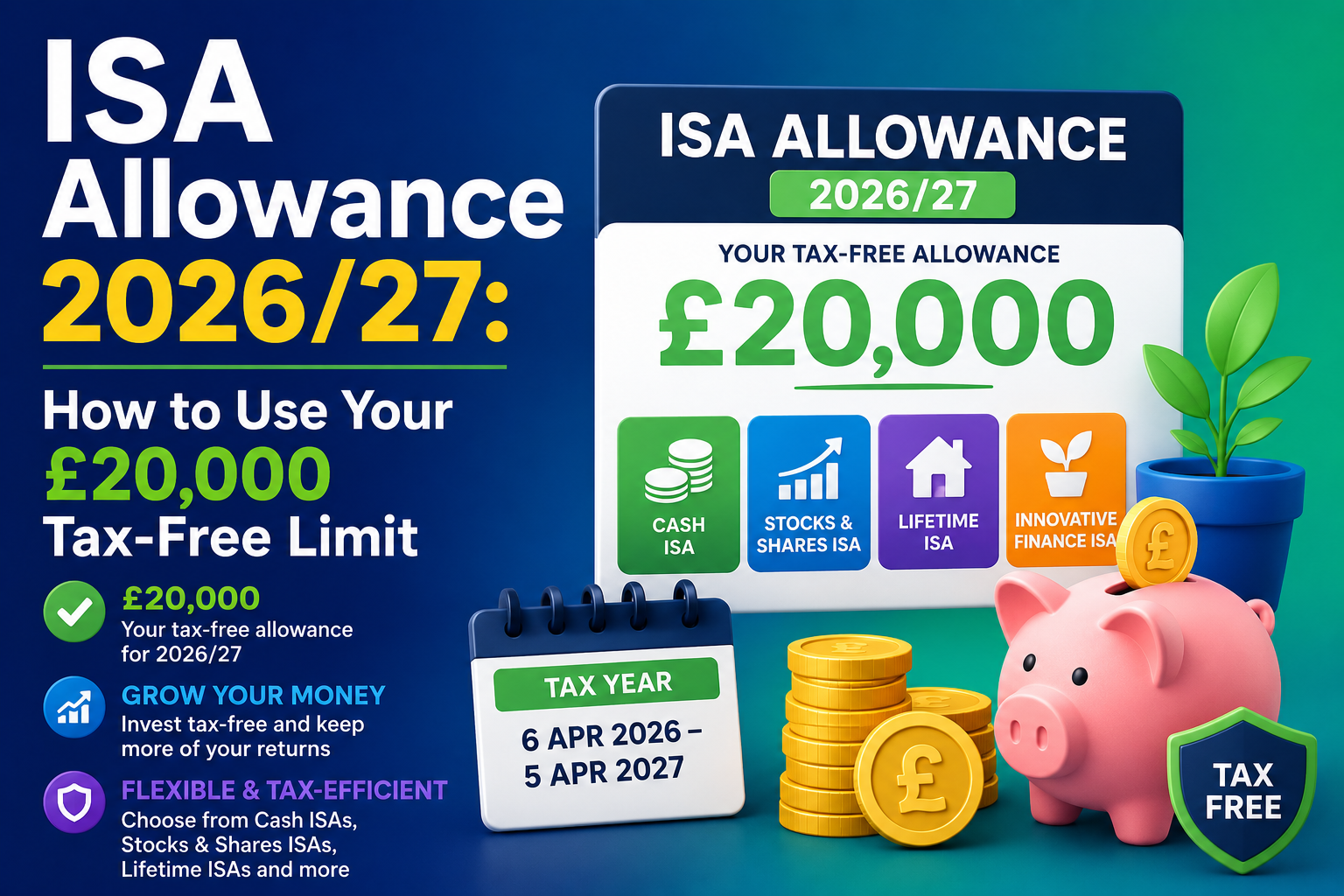 ISA Allowance 2026/27 Explained | TaxFly